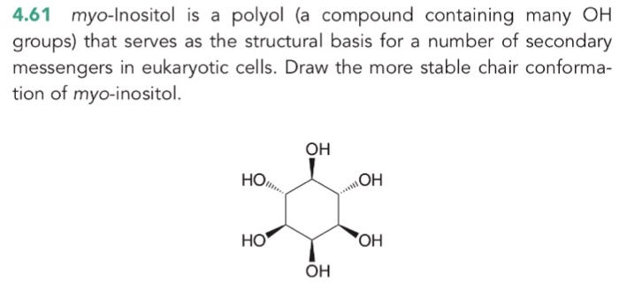 Solved Myo-Inositol is a polyol (a compound containing many | Chegg.com