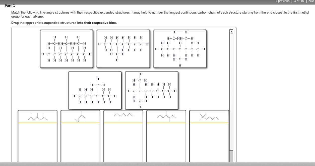 Solved Match the following line-angle structures with their | Chegg.com Solved Match the following line-angle structures with their | Chegg.com
