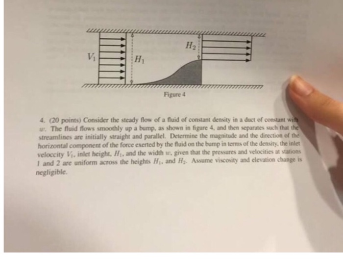 Solved Consider the steady flow of a fluid of constant | Chegg.com