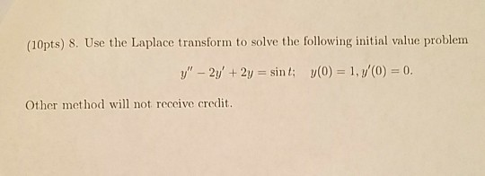 Solved Differential Equations Chegg