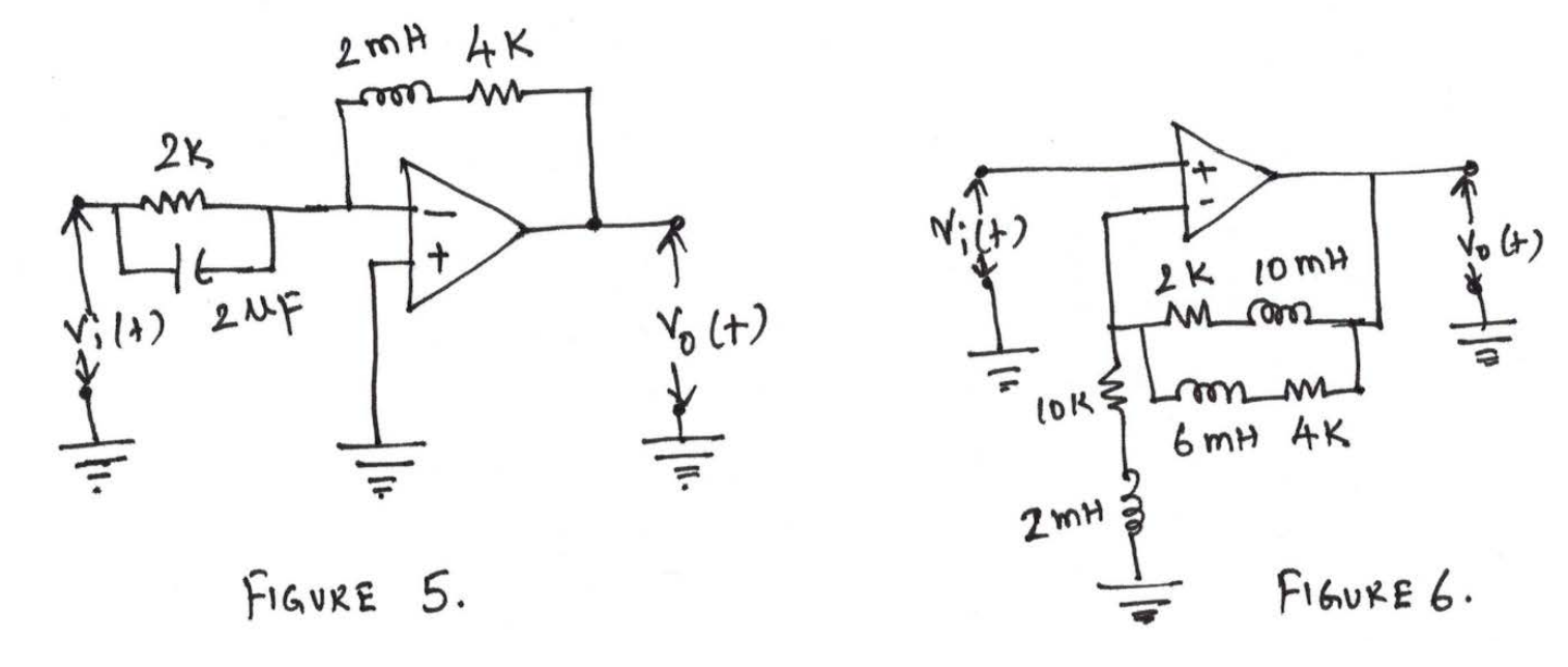 Solved Find the frequency response of the active filters | Chegg.com