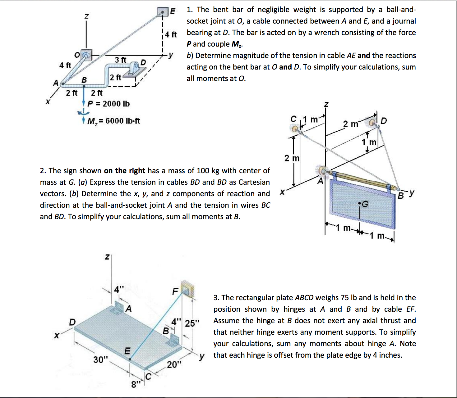 For the 3D reaction questions below, draw (a) the | Chegg.com