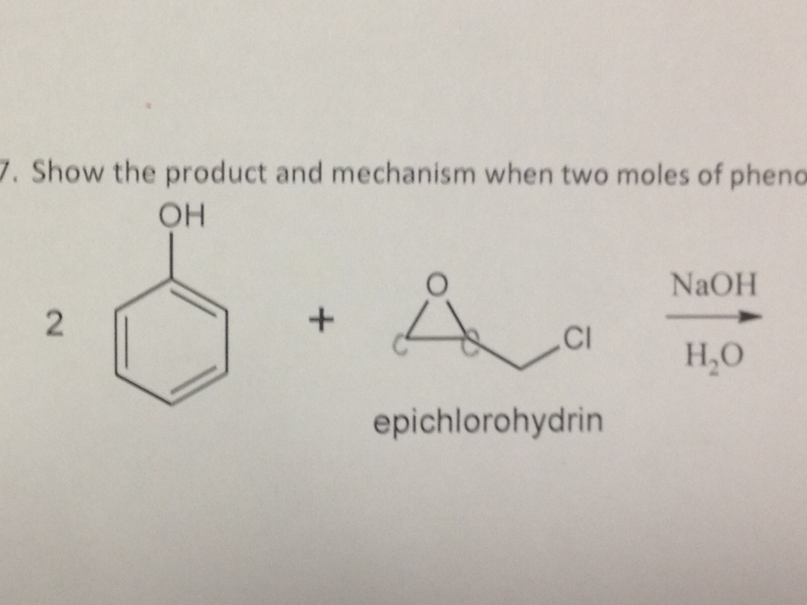 Solved Show the product and mechanism when two moles of | Chegg.com