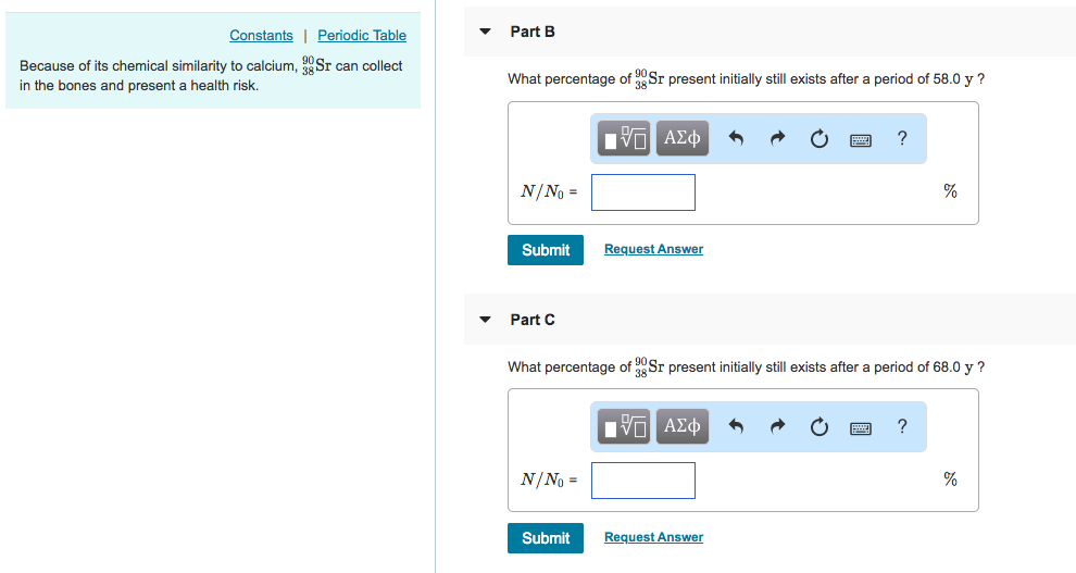 Solved Constants Periodic Table Part B Because of its | Chegg.com