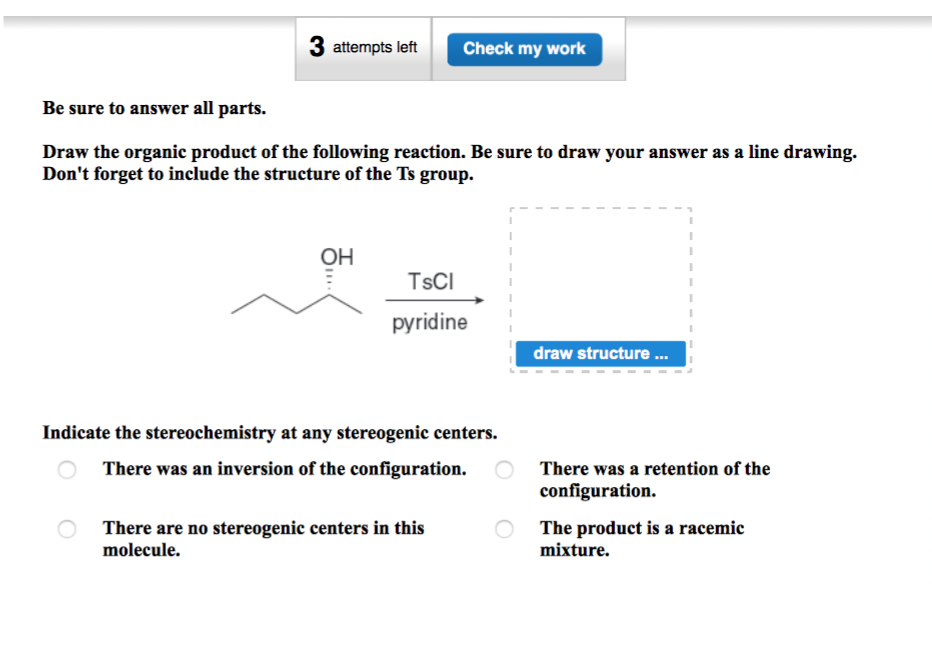 Solved 3 attempts left Check my work Be sure to answer all | Chegg.com