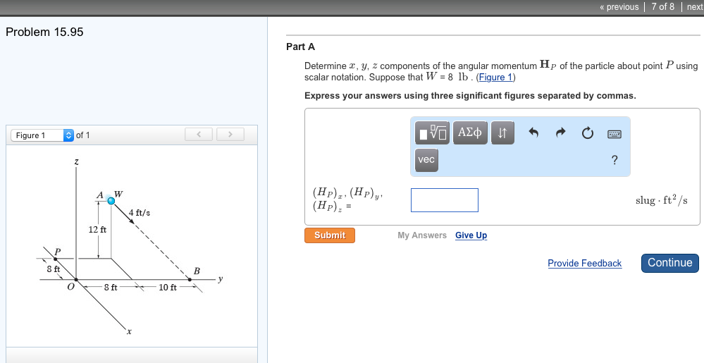 Solved Determine x, y, z components of the angular momentum | Chegg.com
