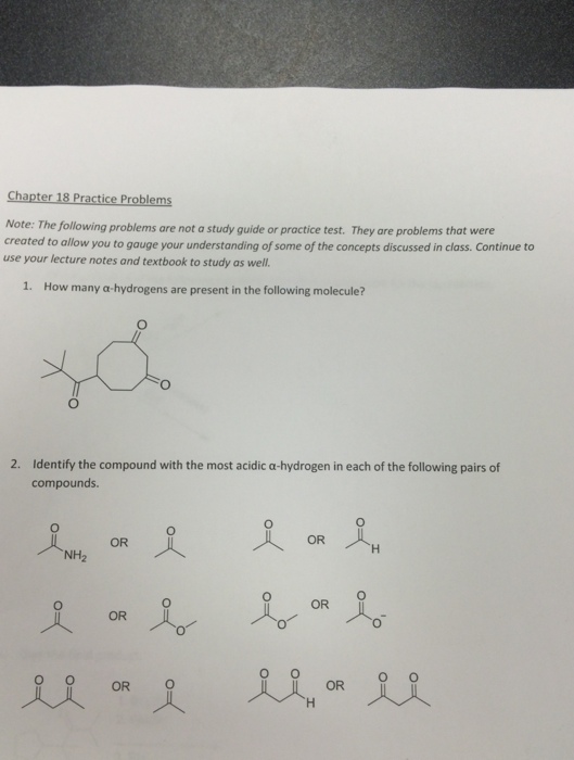 Solved How many alpha-hydrogens are present in the following | Chegg.com