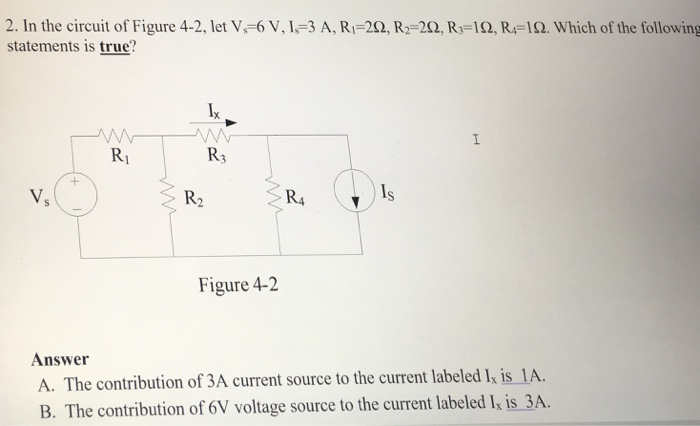 Solved How do you find the contribution of the 3a source to | Chegg.com