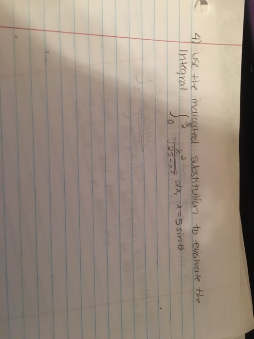 Solved Use the indicated substitution to evaluate the | Chegg.com