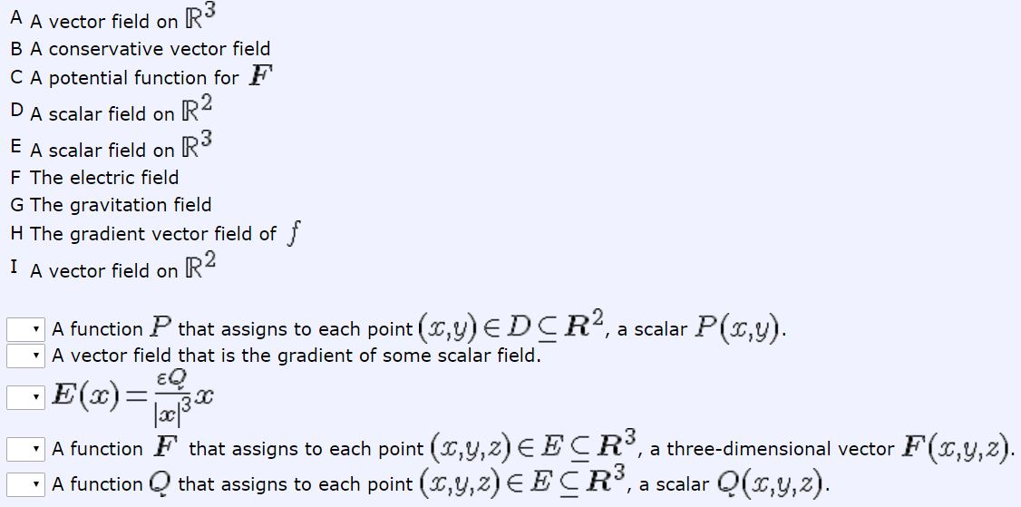 Solved A vector field on R^3 A conservative vector field A | Chegg.com