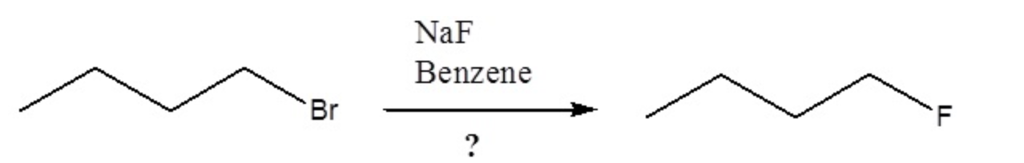 Solved NaF Benzene Br | Chegg.com
