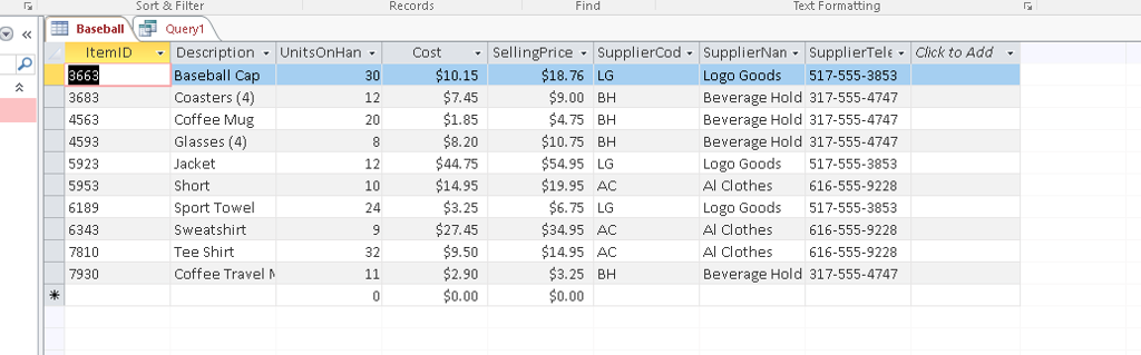 Solved 1. Use the baseball database you created for this | Chegg.com