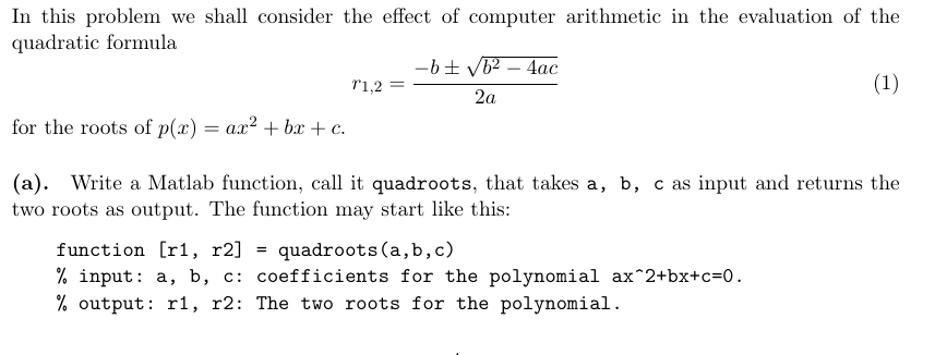 Solved In this problem we shall consider the effect of | Chegg.com