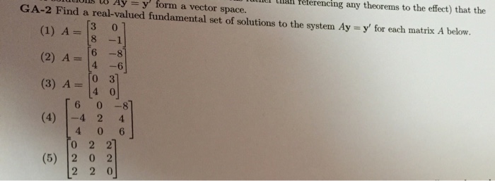 Solved Find a real valued fundamental set of solutions to | Chegg.com