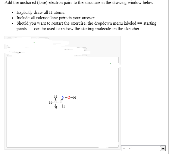 Solved Add the unshared (lone) electron pairs to the | Chegg.com