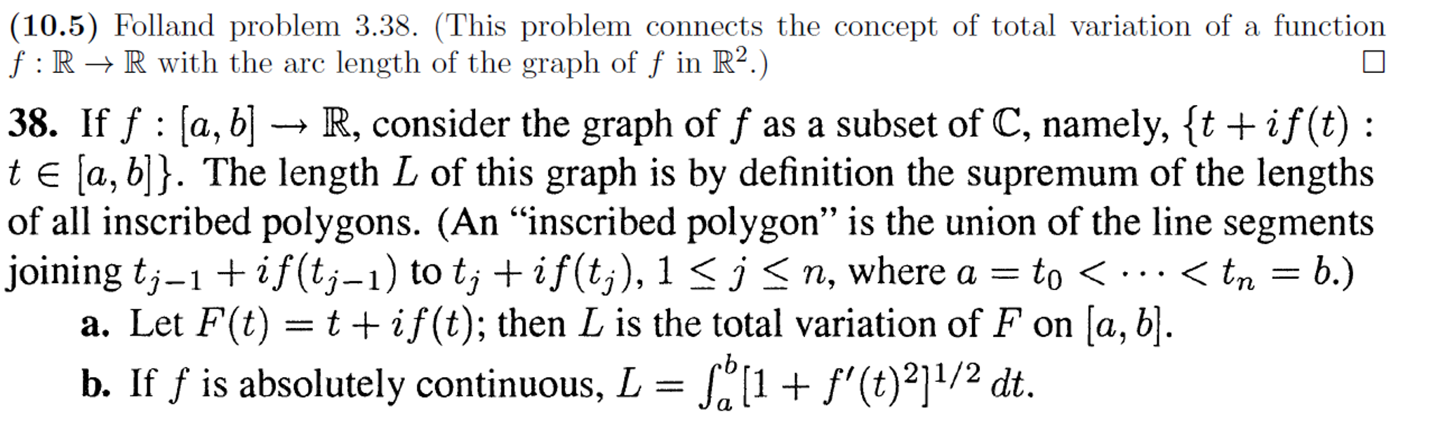 Solved 10.5 Real (Mathematical) Analysis. Signed Measures | Chegg.com