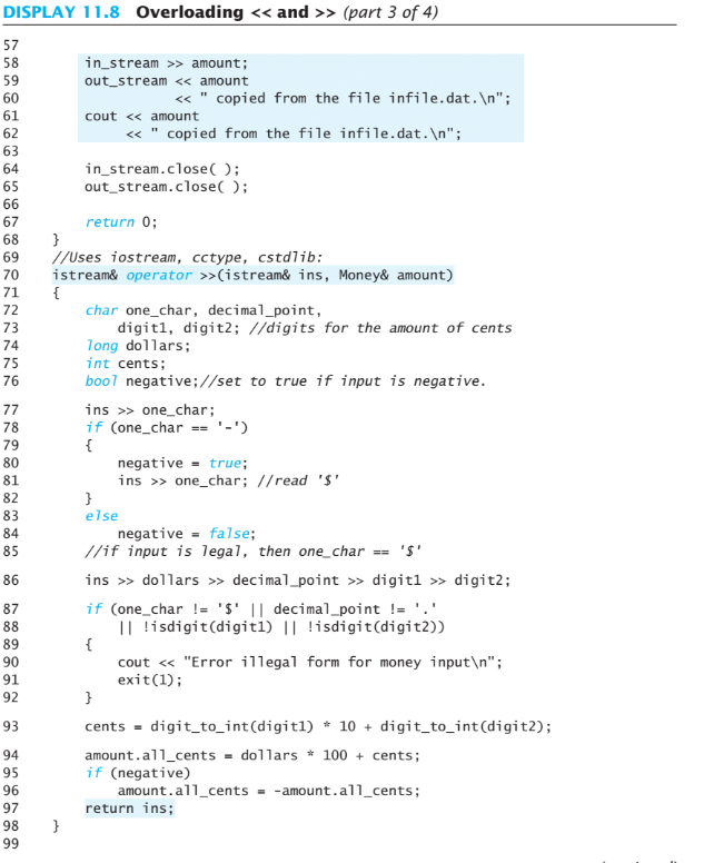 Solved C++ Code Turn in three files, (file contains only the | Chegg.com