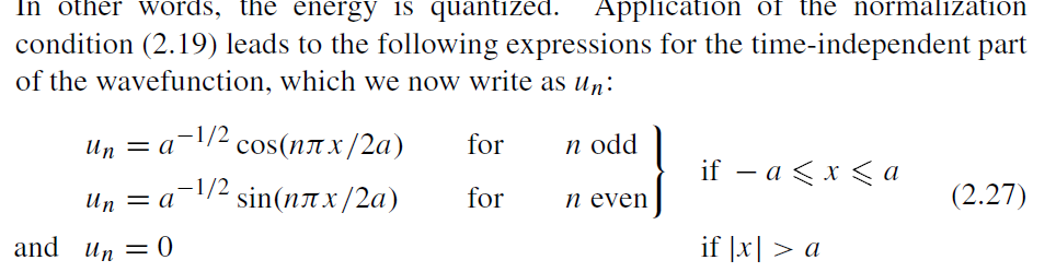 Solved 2.2 If Um and Un are the wavefunctions corresponding | Chegg.com