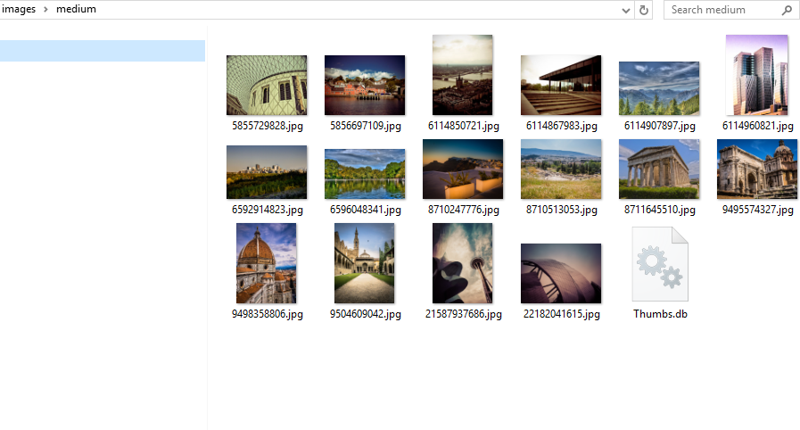 This project will build a photo gallery using jQuery | Chegg.com