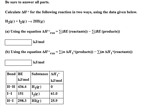 Solved Calculate Delta H degree for the following reaction | Chegg.com