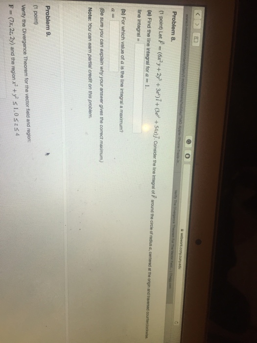 Solved Let F vector = (6x^2 y + 2y^3 + 3e^x)i vector | Chegg.com