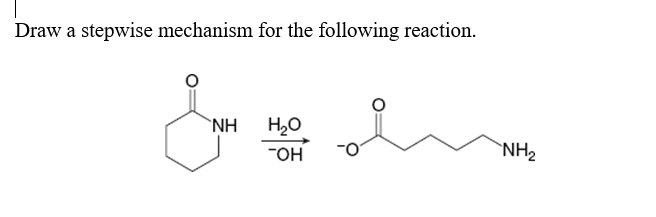 Solved for the following reaction. NH H2O OH O NH2 | Chegg.com