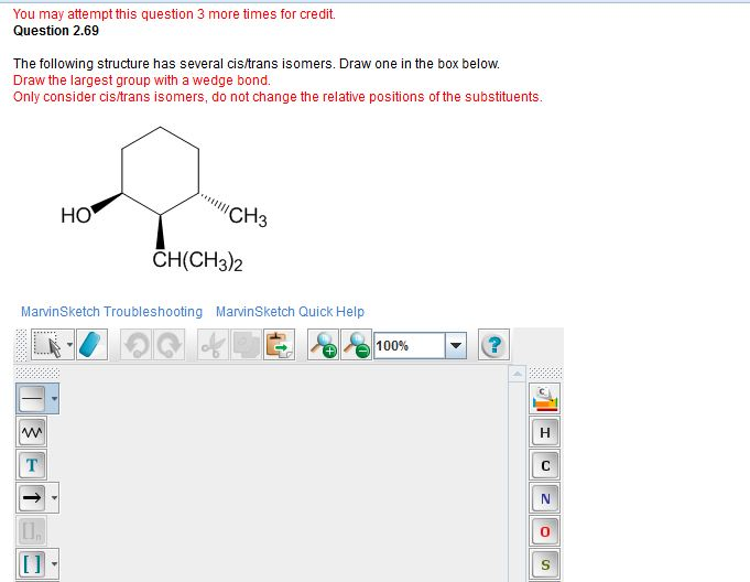 Solved The following structure has several cis/trans | Chegg.com