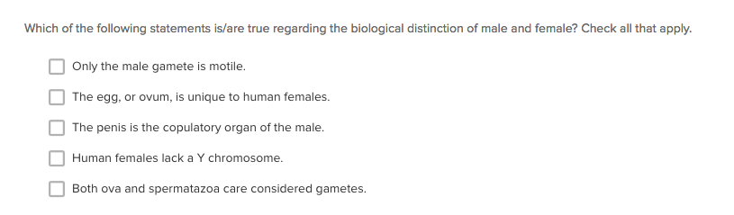 Solved Which of the following statements is/are true | Chegg.com