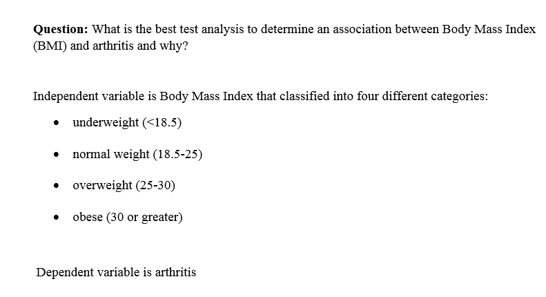 Solved What Is The Best Test Analysis To Determine An Chegg solved-what-is-the-best-test-analysis-to-determine-an-chegg