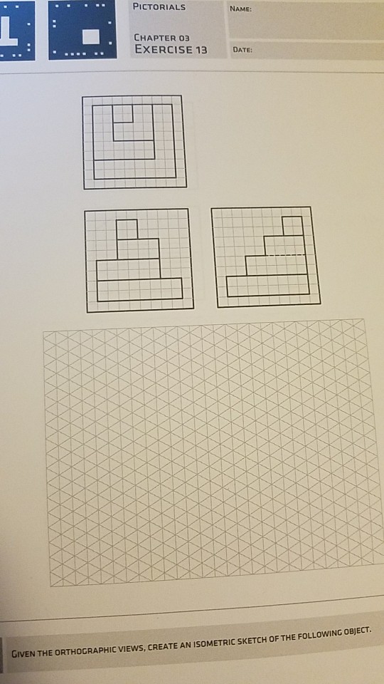 Solved PICTORIALS NAME: CHAPTER 03 EXERCISE 13 DATE GIVEN | Chegg.com