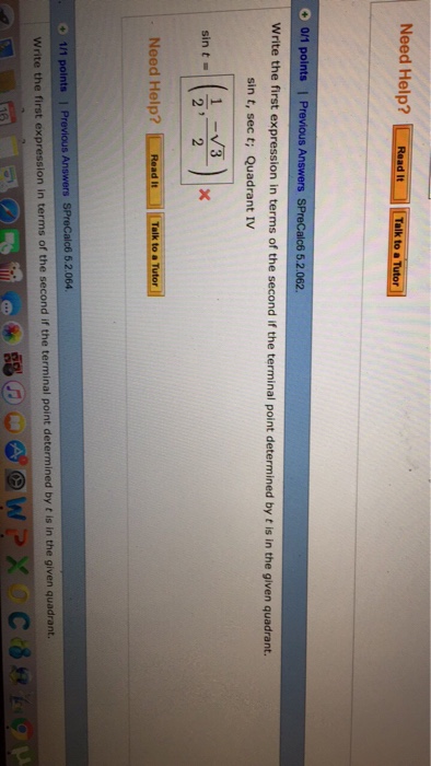 Solved Write the first expression in terms of the second if | Chegg.com
