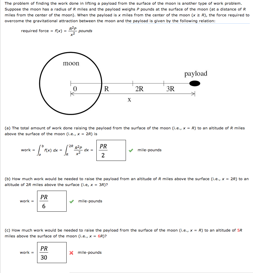 Solved The problem of finding the work done in lifting a | Chegg.com