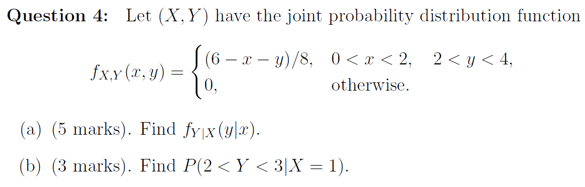 Solved Let (X, Y) have the joint probability density | Chegg.com