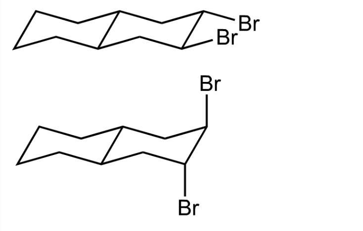 Solved Anti-addition of bromine to the chiral bicyclic | Chegg.com