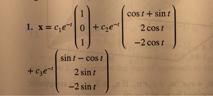 Solved I solved for the general solution of the non | Chegg.com