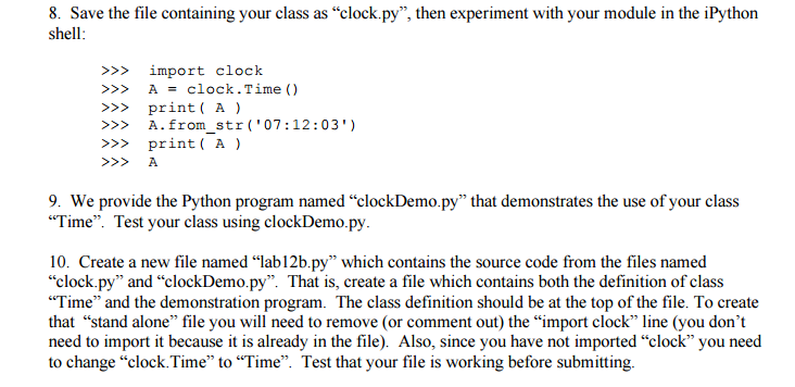 Solved Part A: Class Date 1. Download the files for this | Chegg.com