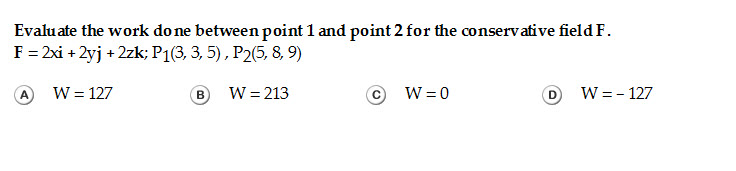 Solved Evaluate the work done between point 1 and point 2 | Chegg.com