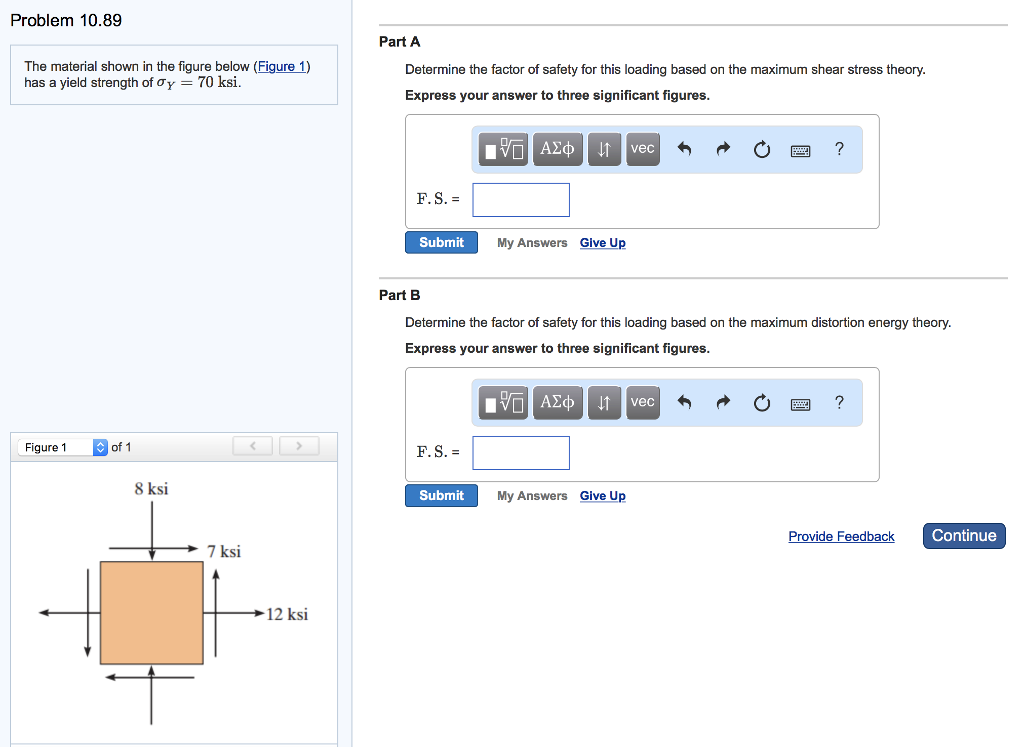 Solved Problem 10 89 Part A The Material Shown In The Figure Chegg