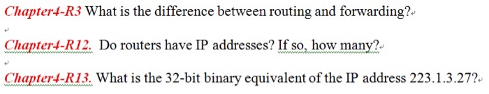 Solved What is the difference between routing and | Chegg.com