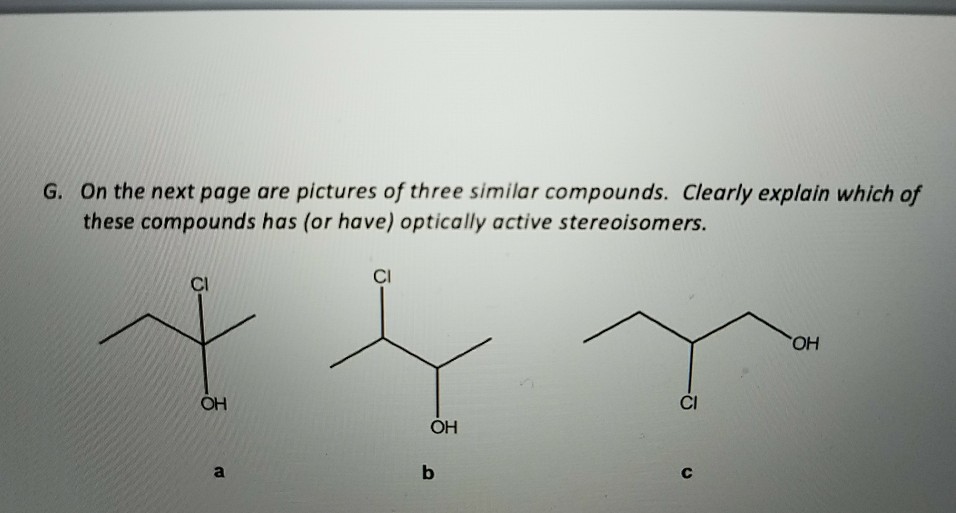Solved G. On the next page are pictures of three similar | Chegg.com