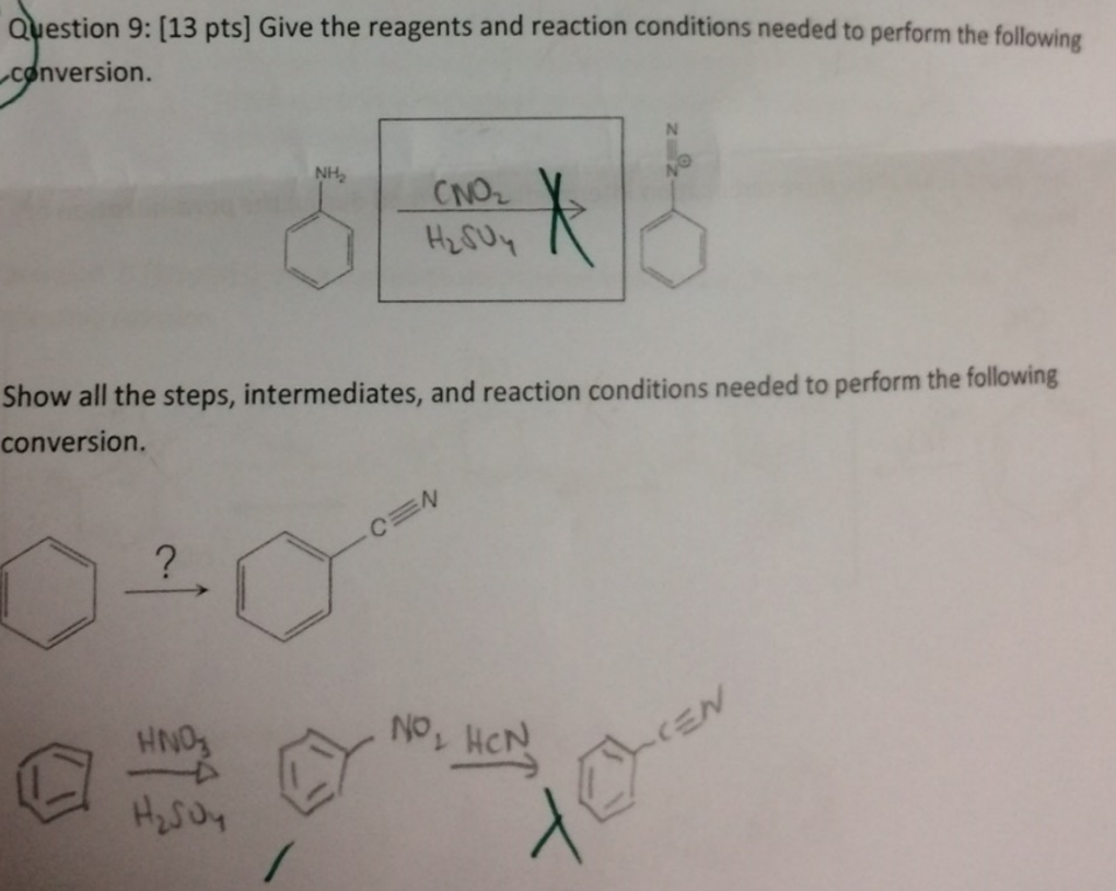 Solved Give the reagents and reaction conditions needed to | Chegg.com