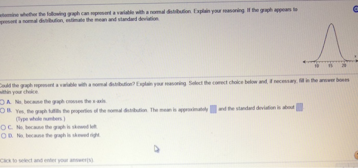 Solved Determine whether the can represent a variable with a | Chegg.com