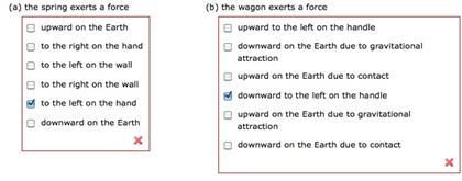 Solved One or more external forces are exerted on each | Chegg.com