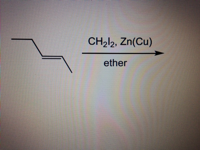 Solved CH2I2. Zn(Cu) ether | Chegg.com