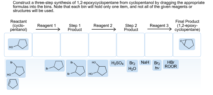 Solved Construct a three-step synthesis of | Chegg.com