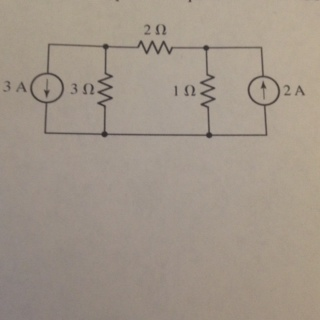 Solved Calculate the power dissipated in the 1 ohm resistor | Chegg.com