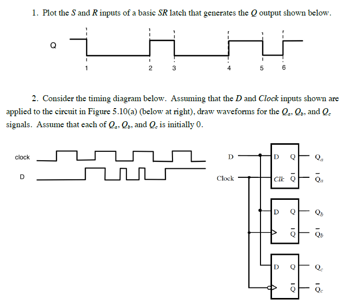 Solved For the circuit below starting from Q1 = 0, Q0 = 0. | Chegg.com