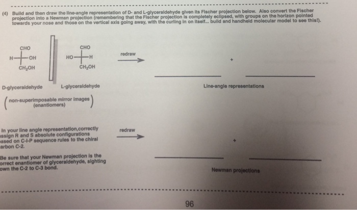 Solved (4) Build and then draw the line-angle representation | Chegg.com