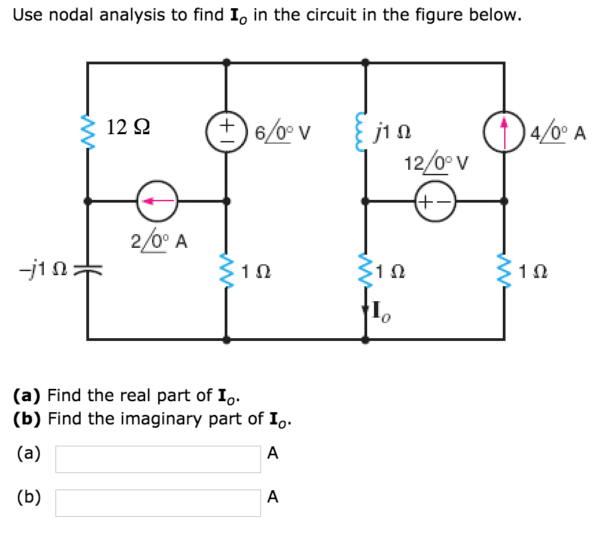 Solved Use mesh analysis to find Vo in the circuit shown in | Chegg.com