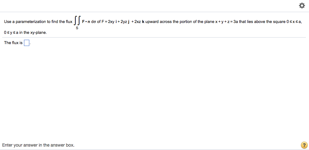 Solved Use a parameterization to find the flux | Chegg.com